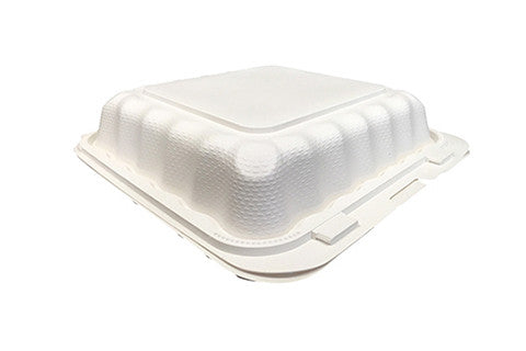 ECOPAX 1-Comp Hinged Pebble Box Clamshell Food Containers PP206, 150 c ...